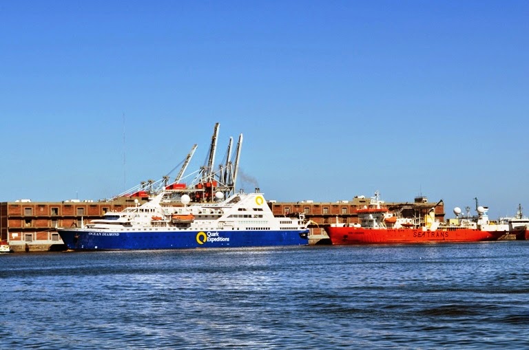 Ocean Diamond realiza escala en Montevideo para abastecerse ...