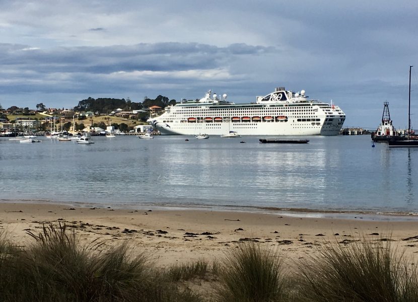 Pacific Explorer es el primer barco en usar extensión del muelle de ...