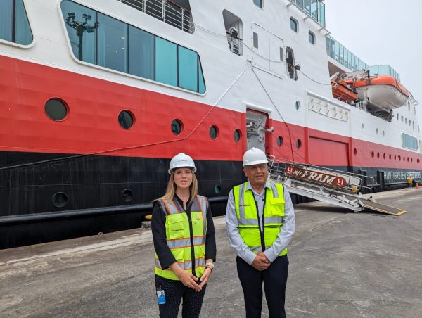 Perú: Fram inicia temporada de cruceros 2023-2024 en APM Terminals ...